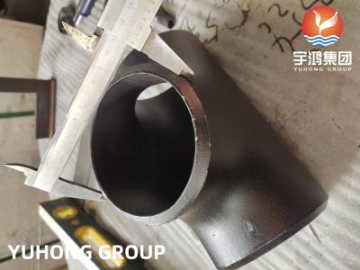 중국 검은 ASTM A234 WPB는 탄소강 관 이음쇠 Tee를 코팅했습니다 판매용