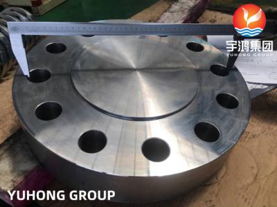 Cina Processo di pezzo fucinato del fronte della flangia cieca rf dell'acciaio legato di ASTM A182 F22 (BLRF))ANSI B16.5 in vendita