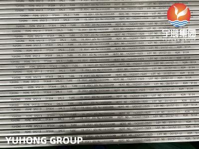 Китай Толщина стены Minimun трубок теплообменного аппарата ASTM A213 A213M ASME SA213 TP304 SS безшовная продается