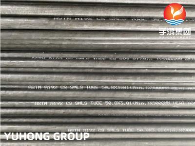 China Boiler Tube, ASTM A192, ASME SA192 Seamless Carbon Steel Tube For High Pressure Service for sale