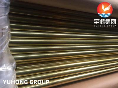 China ASTM B111 /ASME SB111 C44300 O61 Seamless Boiler Tubes Brass Tube Cold Finished Oil and Gas for sale