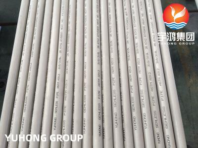 China ASTM A312 TP316L Austenitic Stainless Steel Seamless Pipe for ASME BPV Code Stamp U for sale