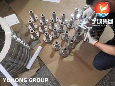 China ASTM B564 Monel400 LWN Flange UNS N04400 Long Weld Neck Flange B16.9 for sale