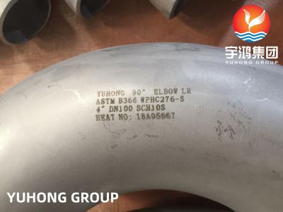 China ASTM B366 UNS N10276 / Hastelloy C276 Elbow Hastelloy Steel Buttweld Fitting for sale