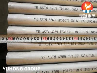 Китай Контейнеры безшовной трубки ASTM A269 TP316Ti UNS S31635 химические продается