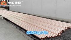 ASTM B111 UNS C12200 DHP Copper Tube for HVAC & Heat Exchanger