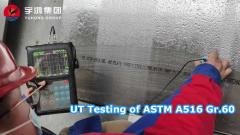 UT Testing of ASTM A516 Gr.60 Plate