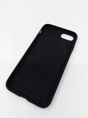 China for iPhone Apple Silicone Case With Customized Logo Liquid Silicone Cover Fiber Inside Silicon Back Cover for iPhone XS for sale