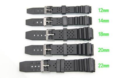 China Amazon hot sale 20 22mm silicone watch rubber band strap whatsapp: +8615992856971 for sale