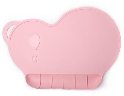 China Wholesale custom printed silicone children breakfast placemat  whatsapp: +8615992856971 for sale