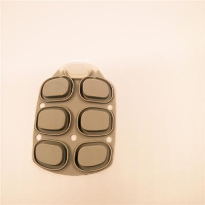 China Customized conductive electronic silicone rubber buttons for sale