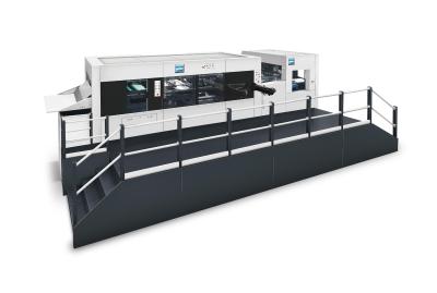 China Automatisierte Rill- und Stanzmaschine, kundenspezifisch mit Ausbrechen und Vereinzeln zu verkaufen