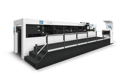 China Máquina de corte por estampado en caliente de alta velocidad con sistema de calefacción de desmontaje en venta