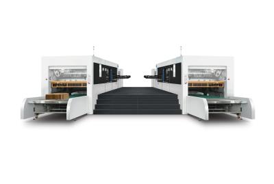 中国 デュアルオペレーション型ダイカットパンチングマシン 220V 60Hz 1990*1920*1450mm 熱転写 販売のため