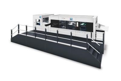 China Intelligente Druckschneidmaschine 0,7 MPa mit automatischer Abfallentsorgung zu verkaufen