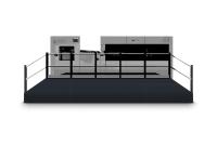 Quality High Precision Carton Box Die Cutting Machine For Packaging 0.7Mpa Height 23.8mm for sale
