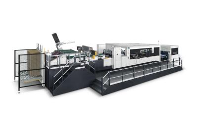 China Máquina troqueladora automática de cama plana de 480×480mm con control PLC personalizable en venta