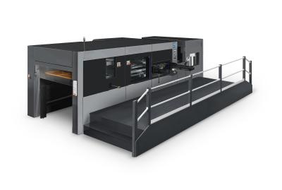 China Pneumatische Walzschnittmaschine Flachboden-Schnittmaschine mit Stripping-Einheit zu verkaufen