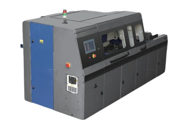 Quality Fully Automatic 7KW Three Knife Trimmer Flexible 340×300mm 1300 Cuts/Hour for sale