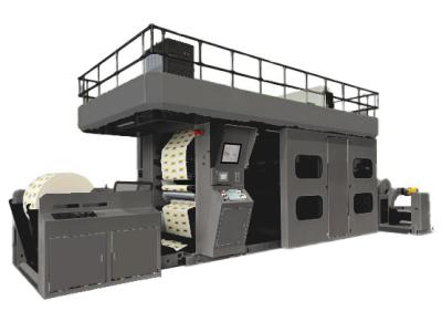 中国 6色フレックスグラフィック印刷機 200m/Min 11KW PLC制御システム 販売のため