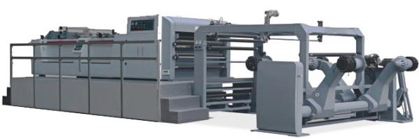 Quality 400mm Cutting Length Paper Roll Slitting Machine 3P With PLC Control System for sale