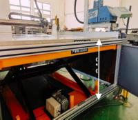 China High Accurate CNC Gluer Water Based CNC Gluing Machine With 2 Workstations for sale