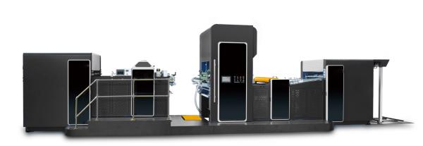 Quality High Speed Intelligent Film Lamination Machine Hot Melt 300×350mm 120m/Min for sale