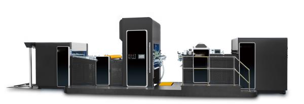 Quality Customizable Automatic Lamination Machine 1000 Sheets/H Paper Die Cutter Machine for sale