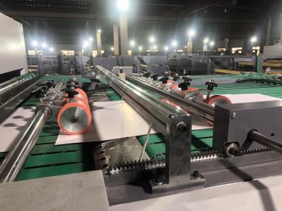 Cina 300 m/min Macchina di taglio per rotoli di carta C1400B-2 Rulli 1450 mm Lunghezza Funzionamento regolare in vendita