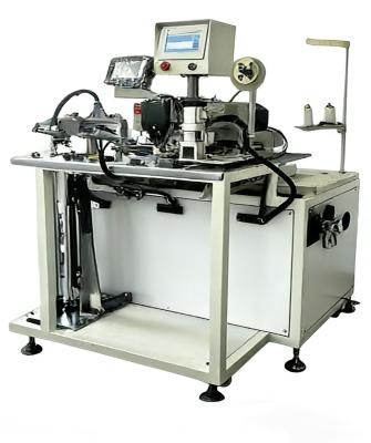 China Automatic Beauty Box Sewing Machine / Automatic Tag Threading Machine Offering Performance And Ease Of For Operators Working On Beauty Box Base Production Tasks for sale