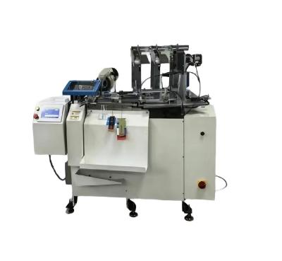 China Automatic Three-Tag Stringing Machine / Automatic Tag Threading Machine Designed to Minimize Thread Breakage and Machine Downtime for Continuous Production Flow for sale