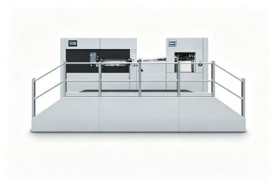 China Automatic Die Cutting Machine Heavy Duty Die Cutter Corrugated Cardboard Paper Box Production Line for sale