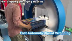 Automatic Film Wrapping Machine for Corrugated Board