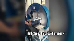 Automatic Film Wrapping Machine for Cardboard Packaging