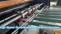 High Speed Automatic Film Laminating Machine Solution