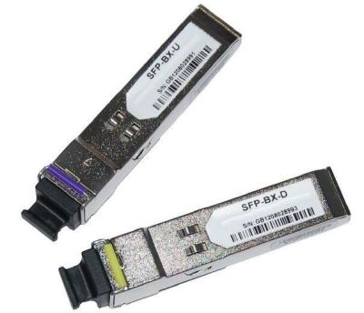 Китай Приемопередатчики 1.25Gb/s 20KM CISCO модуля приемопередатчика GLC-BX-U BIDI SFP совместимые продается