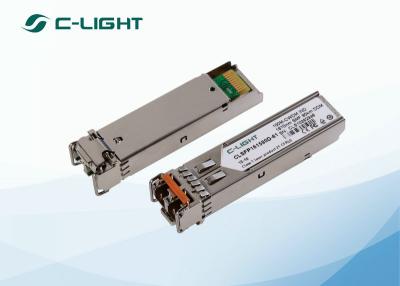 Cina Ricetrasmettitore ottico della fibra CWDM SFP per il ginepro estremo 155M 1610nm in vendita