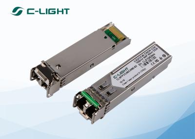 Cina modulo del ricetrasmettitore 1530nm 80km SMF SFP di 2.5G OC48 STM-16 SFP in vendita