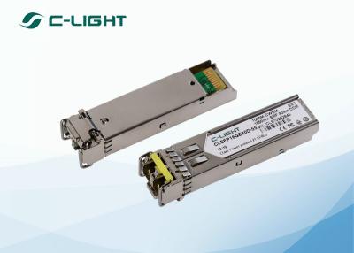 Cina Fibra estrema 1550nm ottico, modulo del ricetrasmettitore di CWDM SFP dei DOM SFP di DDM in vendita