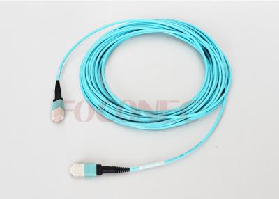 Cina Millimetro di 10Gig di cavo di toppa a fibra ottica MPO al saltatore della fibra di interconnessione di MPO OM3 in vendita