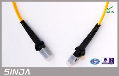 中国 繊維のジャンパーのコード MTRJ OM2 OM3 OM4 CATV システム FTTH データ センタ 販売のため