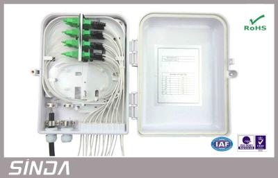 Cina Assemblea fissata al muro di fibra ottica ODF con i cavi di toppa della fibra e l'adattatore della fibra in vendita