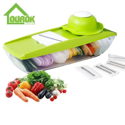 China vegetable cutter / vegetable slicer / vegetable chopper / salad maker / mandoline cutter/ vegetable dicer /cheese grater for sale