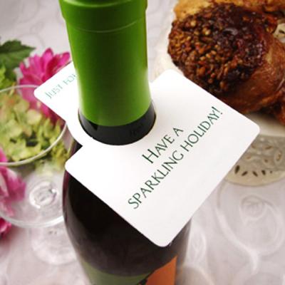 China 2015 Personalized Wine Bottle Hang Tags for sale