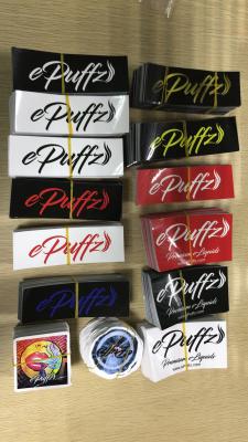 China Custom Die Cut White Vinyl Stickers for sale