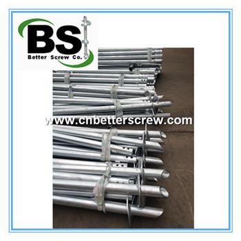 China Hot sales high quality wall crack repair helical no wrench anchor screw pile for sale