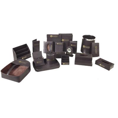 China Widely Use Hot Sale Hotel Supplies Leather PU Accessories Set for sale