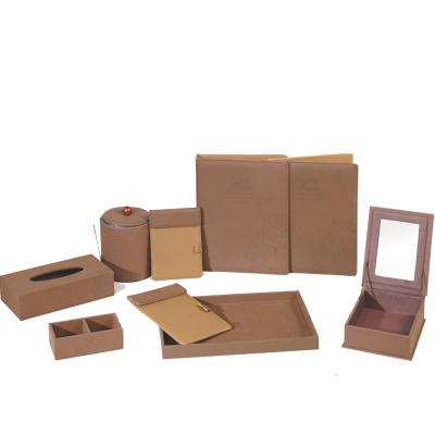 China China Selected Products Leather Manufacturer Hotel Amenities for sale