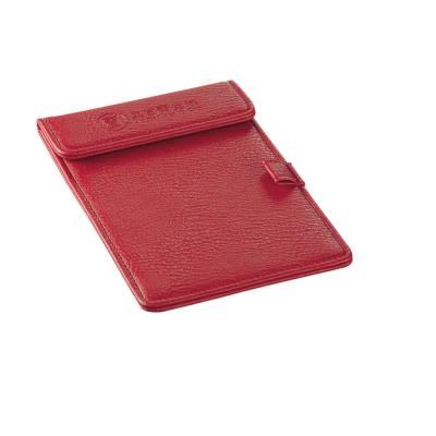 China High quality hot sale leather notepad holder with pen slot for sale