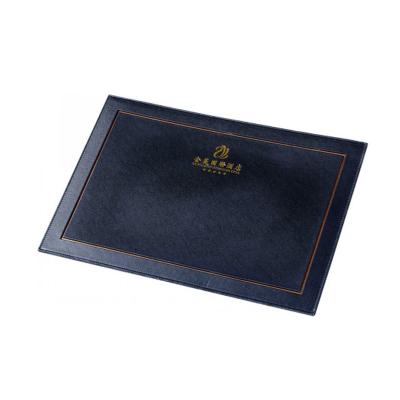 China Leather Custom Desk Pad For Hotels & Restaurants for sale